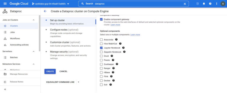 Dataproc: Spark y Hadoop en Google Cloud - Aprender BIG DATA