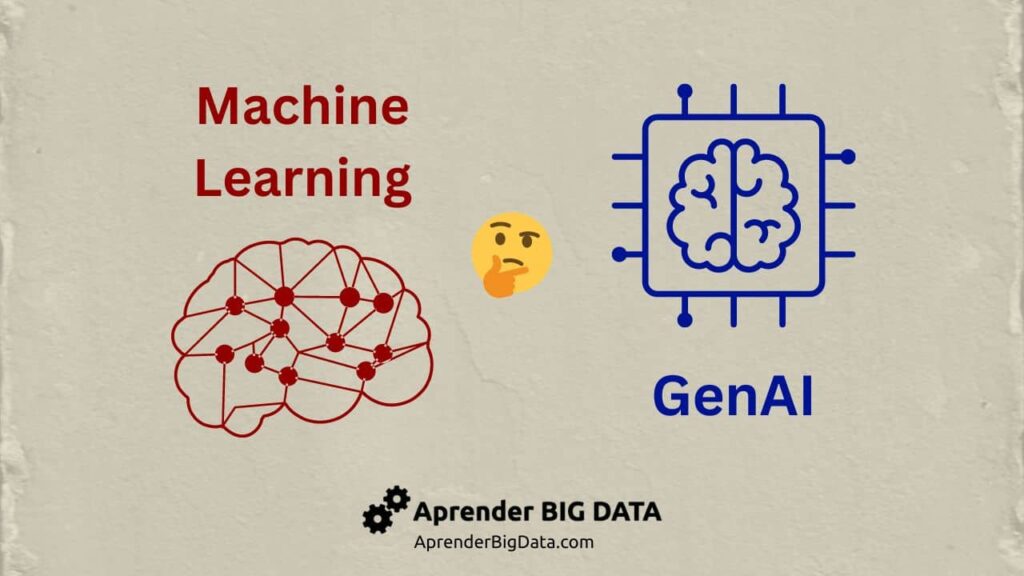 GenAI vs Machine Learning - Aprender BIG DATA